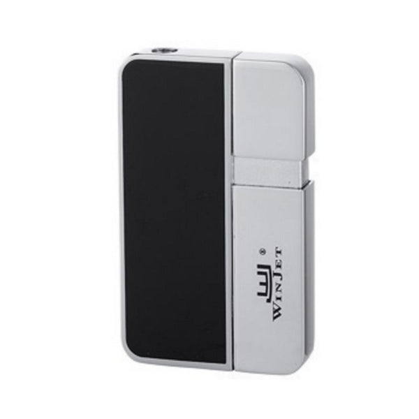 Winjet Premium Piezo Lighter Chrom & Sort – The Prince Webshop