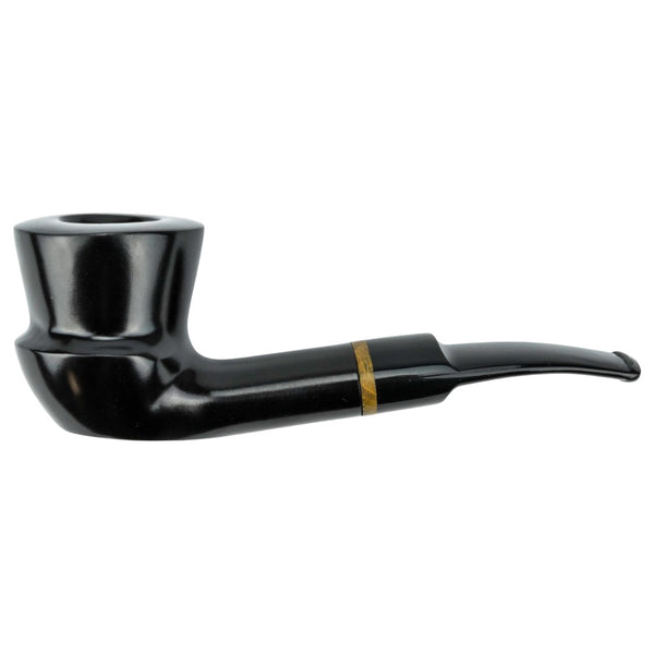 Jean Claude Pipe Model 2 - Dark Brown Heather - Standing Pipe – The ...