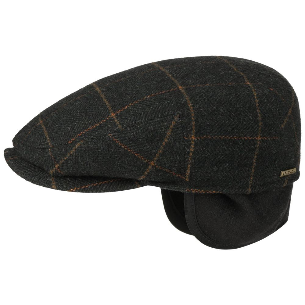 Stetson Kent Wool EL Driver Cap Sixpence med Øreflapper – The Prince ...