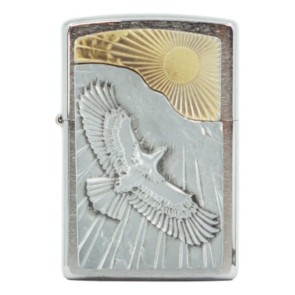 Original Zippo Lighter - Eagle Sun Fly – The Prince Webshop