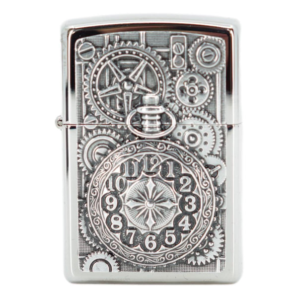 Zippo Lighter Pocket Watch Motif – The Prince Webshop